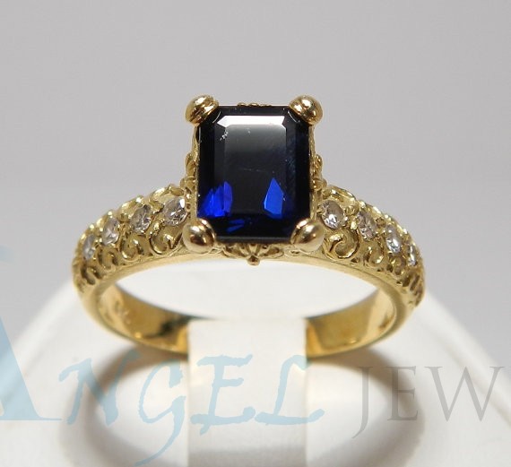 gold mounting - Angel Jewels